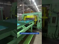 1350mm Rotary Shear Metal Cut To Length Line For High Volume Production