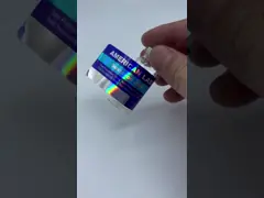China Semaglutide 1mg Small Vial Labels 5x2cm Hologram Laser Effect 2ml 3ml Vial Labels for sale