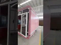 China Luxury Apple Cabin for Glamping & Resorts - Prefab, All-Weather, Custom Interior Design for sale