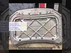 High-quality original disassembled parts for the hood of the H-aval Dargo II car