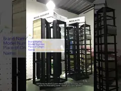 Custom Stone Display Stand Acrylic LOGO 12 X 20in Rotating Tile Display Stand