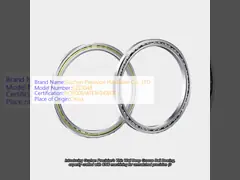 얇은 벽 깊은 굴곡 공 베어링과 CNC 가공 처리 유형