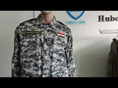 China Custom Rip Stop Tactical BDU Military Uniform 65 35 Poly Cotton Reinforced Field Gear for sale