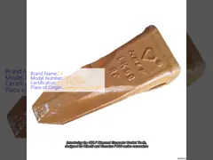 China NBLF Diamond Excavator Bucket Teeth for Hitachi Komatsu PC60 Flat Pin Teeth Adaptor for sale