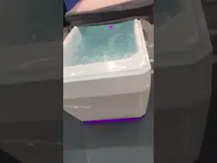 Freestanding Acrylic Cold Plunge Tub Chiller 0.8/1/2HP Uv Disinfection For Adult