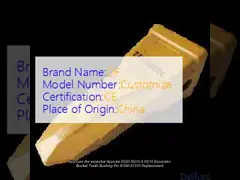 China Hyundai R220 R210-5 R215 Excavator Bucket Teeth Bushing Pin 61N8-31310 for sale