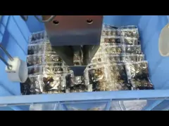 China Instant noodles seasoning package ketchup automatic bag stacking machine to avoid secondary pollution for sale