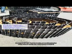 Excavator Spare Parts  Track Chain Assembly  Track Link Pand Undercarriage Used For Komatsu PC200
