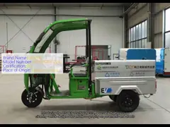 High-pressure cleaning vehicle for spraying on pavements and streets with multiple functions