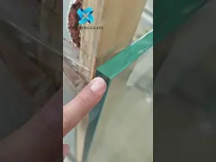 China 8mm 10mm 12mm Clear Low Iron Toughened Tempered Glass Shower Screen for sale