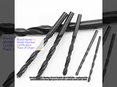 Cina Perforazione in acciaio carburo con rivestimento in titanio perforazione in scaffale dritta perforazione ad alta resistenza in vendita