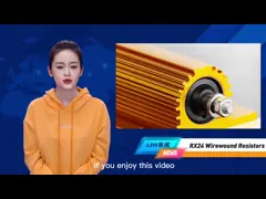 Gold aluminum shell resistance winding resistance precision resistance