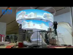 China 1500cd/Sqm P2 Flexible LED Display Module , Indoor Flexible LED Panel Screen Display for sale