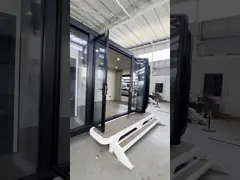 China Cabin House Portable Mobile Modular Prefab House Office Pod House Cabin Container House With Broken Bridge Aluminum Window for sale