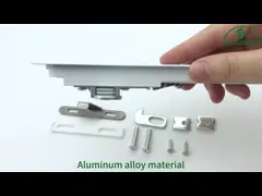 China OEM Aluminum Alloy Single Side Hook Lock For Sliding Door And Window for sale