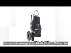 China Grundfos DP10.65 Submersible Sewage Pump For Non Clogging Flood Rain Water Dirty Water Transfer Maximum Flow 12.8 L/s for sale