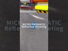 Super High Intensity Grade Micro Prismatic Reflective Material Reflective Vinyl Sheeting