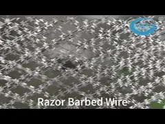 Anti Climb Razor Wire Heavy Duty Construction For Secure Facilities And Public Areas