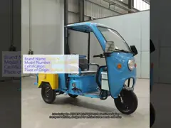 4 electric sanitation transport vehicles for road and municipal services