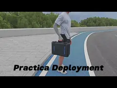 China Radio Frequency FPV Drone Detector With Direction Finding 360 Degree Full Coverage for sale