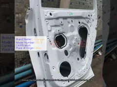 Original disassembled parts of the left front and rear doors of C-h-angan UNI-V