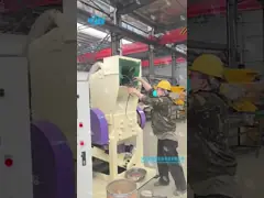 China Automatic Recycling Scrap Cable Wire Recycling Plant Copper Granulator Machine Copper Separator Machine Price for sale