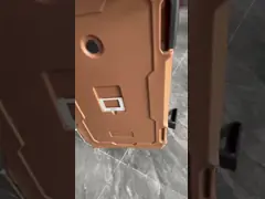 China Small Wheels Insulated Transport Box Catering Restaurant  Stackable Hot Boxes Food Warmer for sale