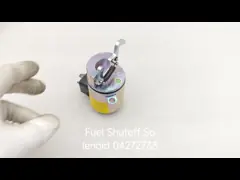 Machinery parts Fuel Shutoff Solenoid 04272733 for BF4M1011F Engine  Skid Steer 863 04272733