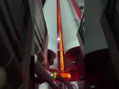 SCE MDO Stretching Roller resistente a 135 gradi Celsius con fuori rotondità < 0,05 mm e cilindricità < 0,05 mm