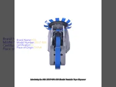 China ABS Electric Turntable Tape Dispenser Zcut 10 with Flexible Removable Roller for sale