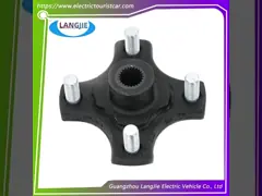 China Golf Cart Ezgo RXV Half Axle Wheel Hub 24 Tooth Flange Rear Wheel Connecting Plate for sale