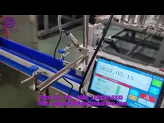 China Automatic 75 m/min speed High resolution inkjet print coding machine for date code / logo for sale