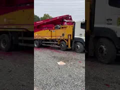 China 2012 Putzmeister Used Concrete Pump Truck 49m With HINO Chassis for sale