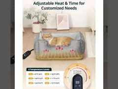 China Chew Proof Pressure Activated Pet Smart Beds UL Certified Adjustable Temperature for sale