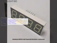 4 Digit 7 Segment LED Clock Display Common anode Ultra White 14.2mm for Digital Timer