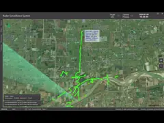 Sistema DBF Radar de vigilancia aérea terrestre de baja altitud para la seguridad fronteriza