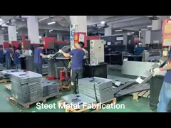 China Color Custom Sheet Metal Boxes , Metal Enclosure Fabrication Laser Cutting Welding Bending for sale