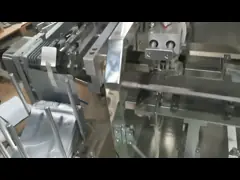 Horizontal Vertical Zipper Filling Mini Coffee Bag Powder Packaging Machine