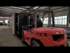 how to load hooklift bin to container