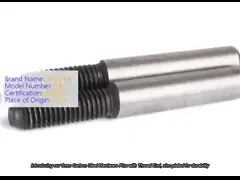 8mm Carbon Steel Hardware Pins With Thread End  Zinc Plated Zn Grade Class 4.8 8.8