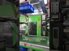 China 48L Large Plastic Turnover Box For Auto Parts Storage Customized Color for sale