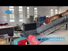 Wooden Frames Shredding Machine Solid Waste Shredder For Sofa Mattress Furniture Waste Dispose Plant