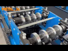 China Advanced Effective Ridge Cap Roll Forming Machine With Safety-Fold Profile Design for sale
