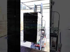 The Composite Manhole Cover is being loaded and prepared for shipment to the designated location.