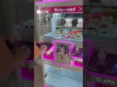 2 Players Toy Claw Machine Coin Operated Gift Vending Machine