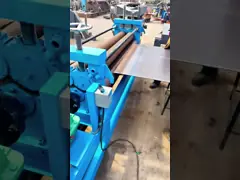 China PLC Sheet Metal Plate Flattening Machine 1.5tons 50Hz Frequency 150mm Roller Diameter for sale
