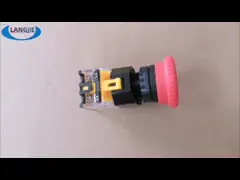 China Electric Sightseeing Bus Marshell Mushroom Head Emergency Button Switch Accessories for sale