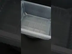 Bandejas termoformadas de plástico PP de grado alimenticio para verduras y hierbas