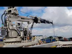 2.5T14M 海上掘削装置のクレーン