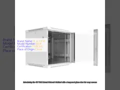 12U 19 polegadas rack servidor Ral7035 bloqueio de parede montagem sala de servidores rack armário